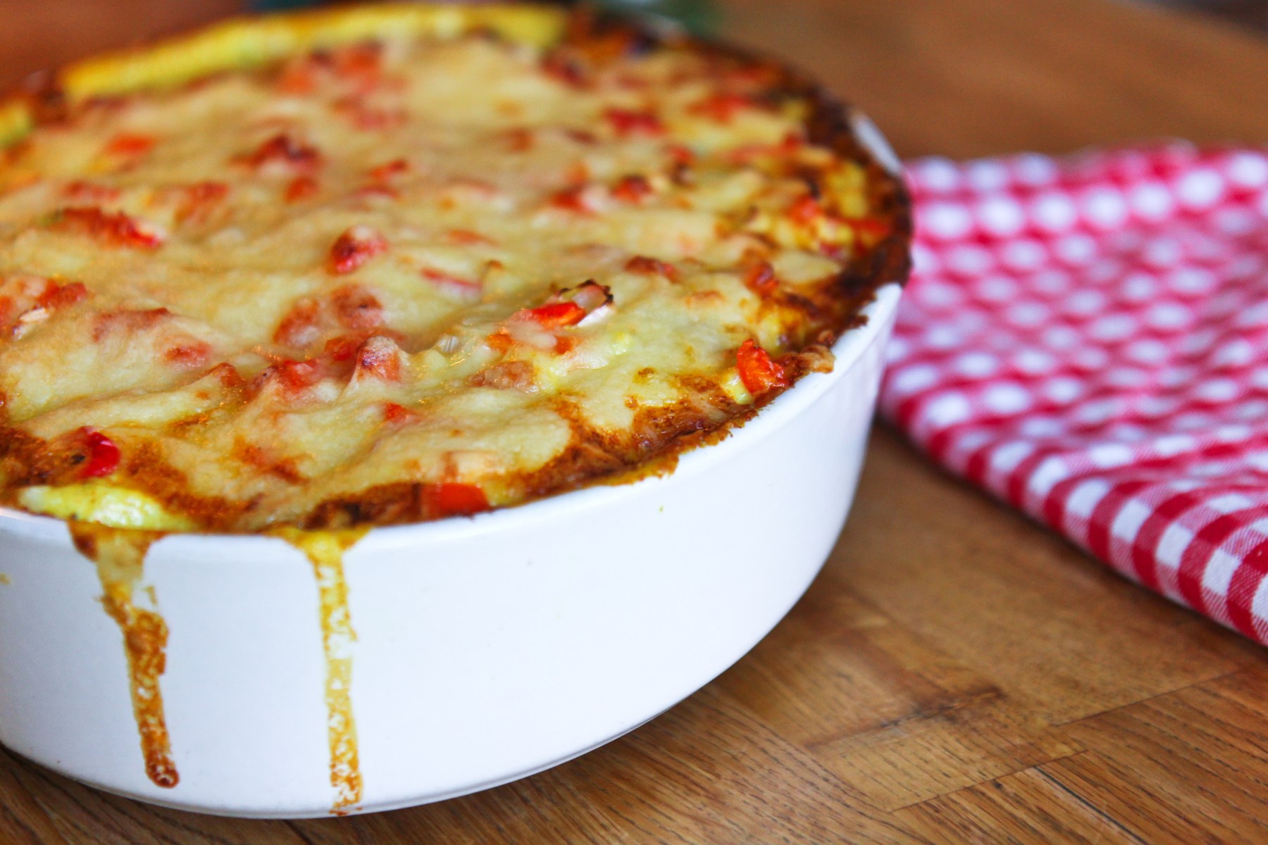 Gratineraður fiskur á hrísgrjónabeði – Ljúfmeti og lekkerheit